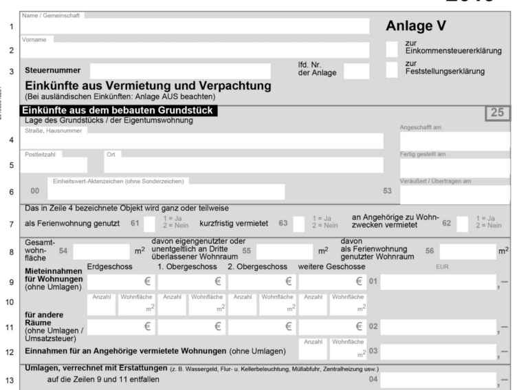Anlage V ausfüllen: Das solltest du als Selbstständige:r beachten ...